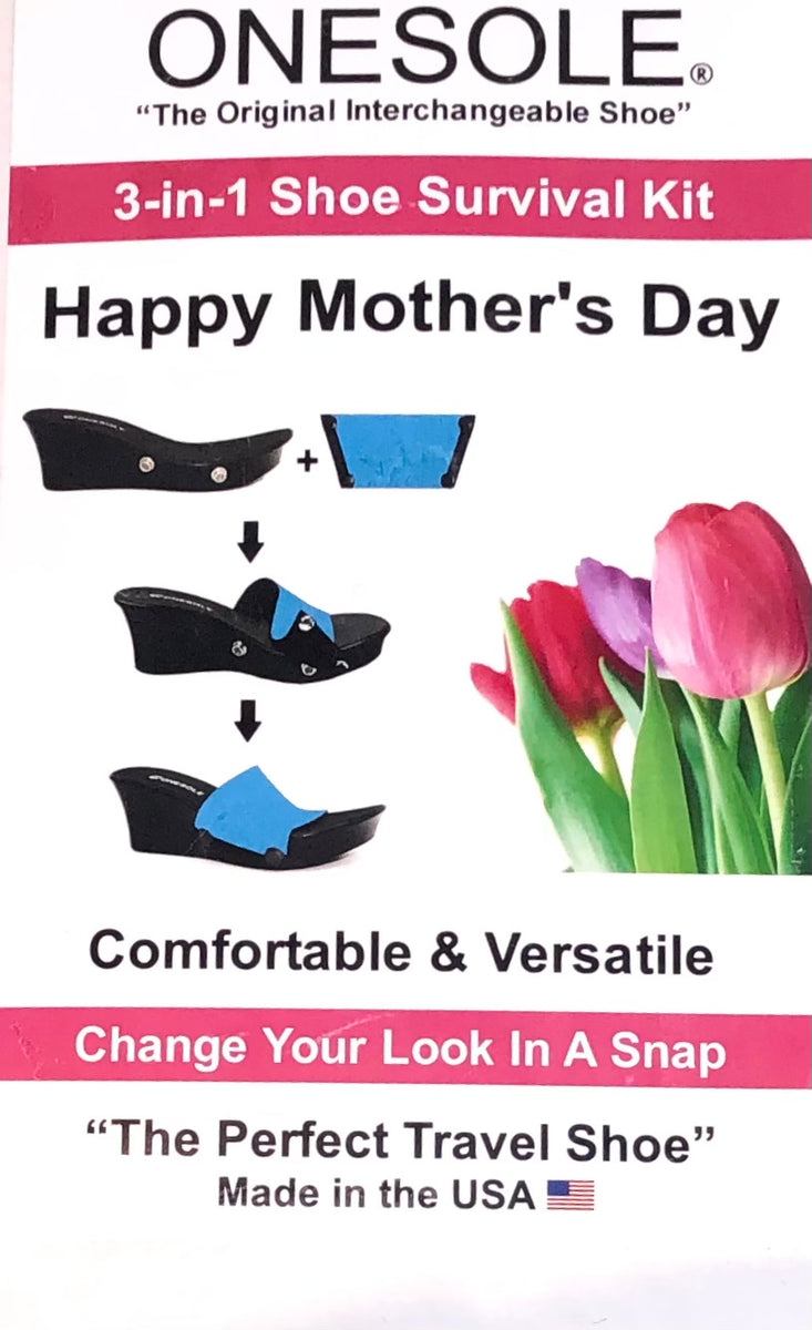 Happy Mothers Day 3 in 1 shoe kit – ONE AND ONLY SOLE