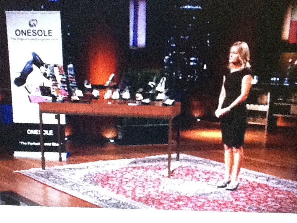 Re airing on Shark Tank on CNBC 50 % off entire site – ONE AND ONLY SOLE