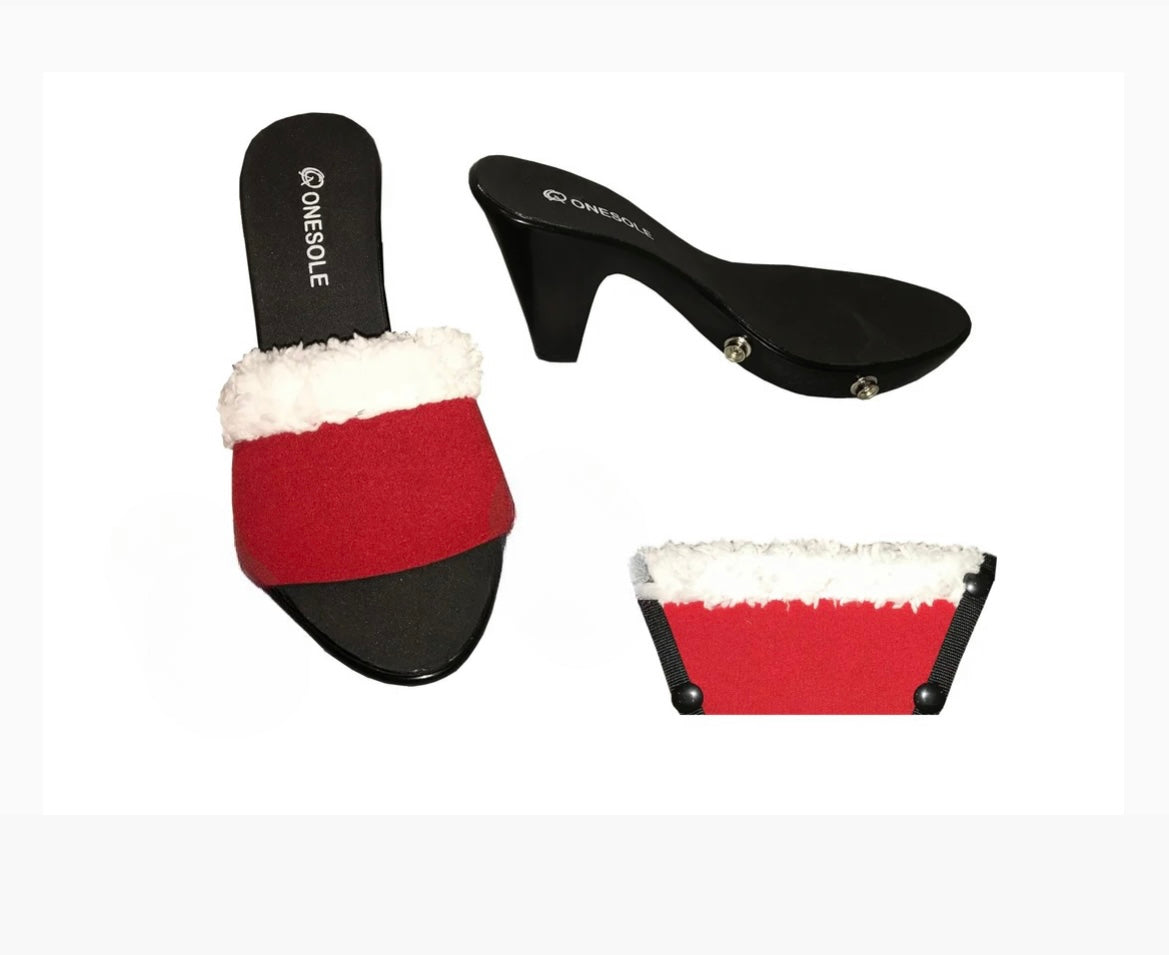 * Chic Heel Holiday Interchangeable Shoe Set – ONE AND ONLY SOLE