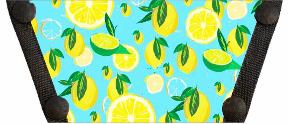 * New Sorrento Lemons interchangeable Shoe Tops – ONE AND ONLY SOLE