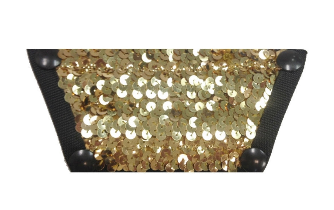 Gold Sequin interchangeable Tops – ONE AND ONLY SOLE