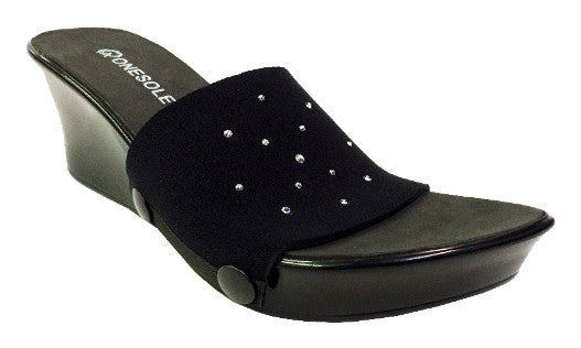 * Clear White Sprinkles on Black top – ONE AND ONLY SOLE